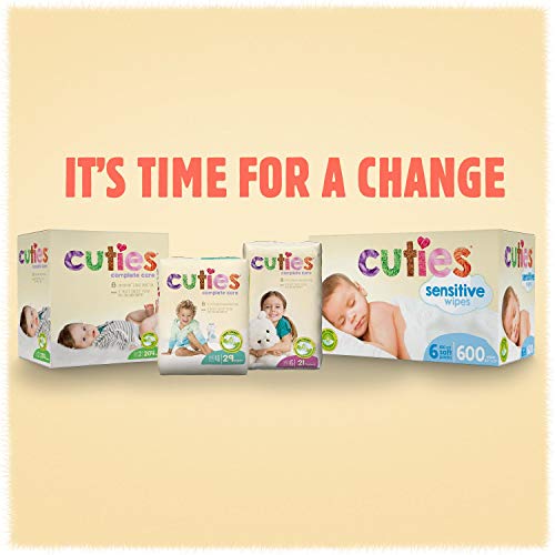 Cuties Complete Care Baby Diapers, Size 2, 160 Count