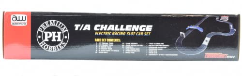 Auto World/Premium Hobbies T/A Challenge Mustang VS Camaro HO Scale Slot Car Race Set CP7973