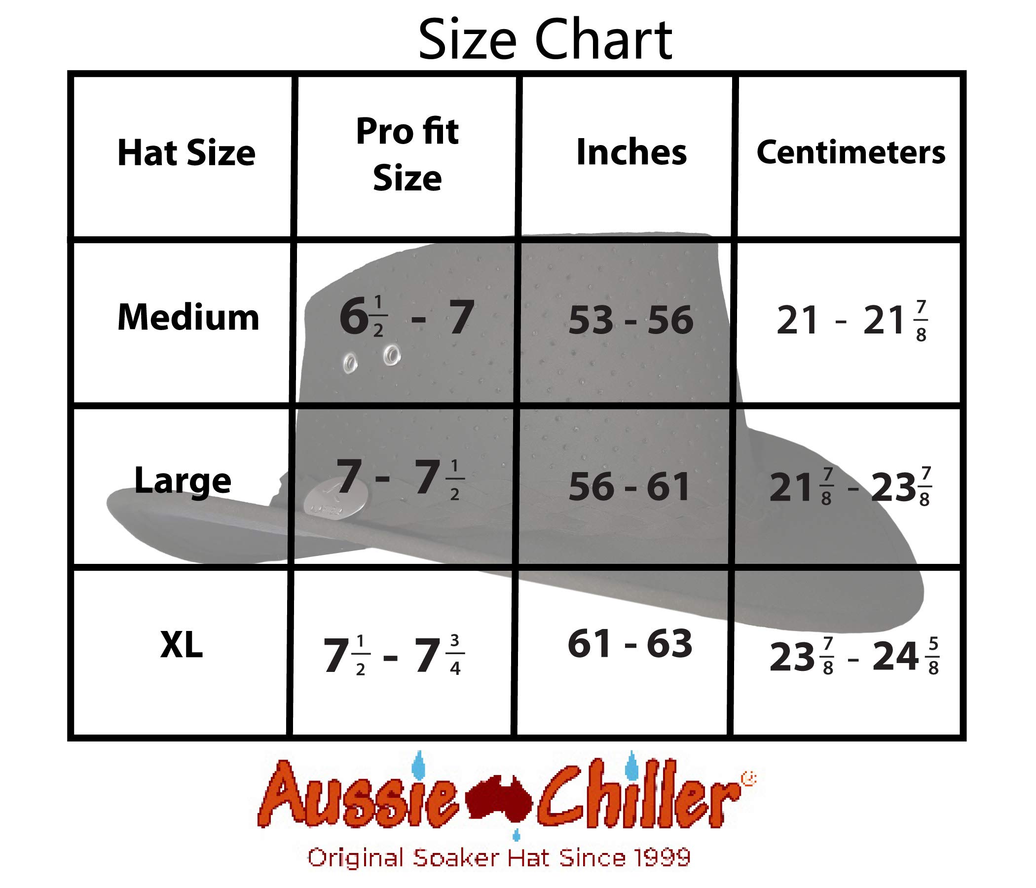Aussie Chiller Outback Bushie – Perforated Hat for All Seasons/Made in Australia (Grey, Large)