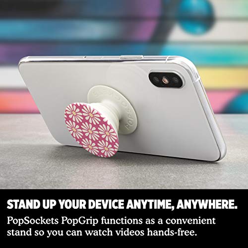 PopSockets Phone Grip with Expanding Kickstand, PopSockets for Phone - Daisy Mod Pink