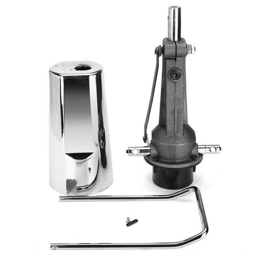 Chair Replacement Hydraulic Pump, 4 Screw Pattern for Bar Beauty Salon Barber Hairdressing Adjustable Height 11cm / 4.3inch & Weight Capacity 440 lbs/200kg