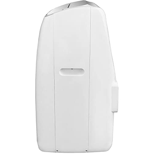 Arctic Wind 2APP14000 14,000 BTU Portable Air Conditioner with Heat Pump, for Rooms Sq.Ft, Remote Control, 24 Hour Timer, Wheels, LED Display, White, Up to 550 Sq. Ft