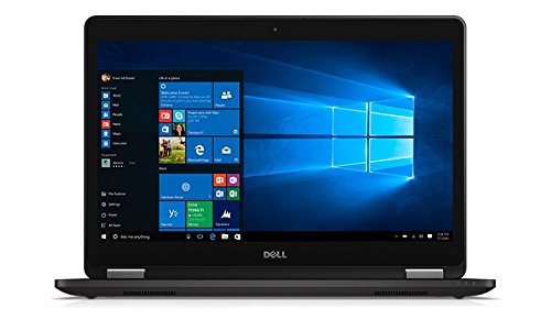 Dell E7470 Latitude 7470 14" Laptop (Intel Core i5-6300U, 8GB 2133MHz DDR4 RAM, 180GB SSD, Windows 10 Pro, Black)