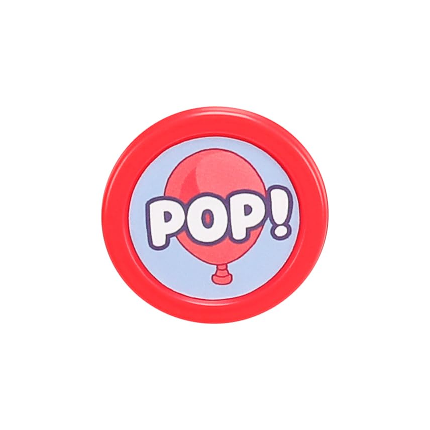 Bluey Keepy Uppy Game. Help, Bingo, and Chilli Keep The Motorized Balloon in The Air with The Character Paddles for 2-3 Players. Ages 4+