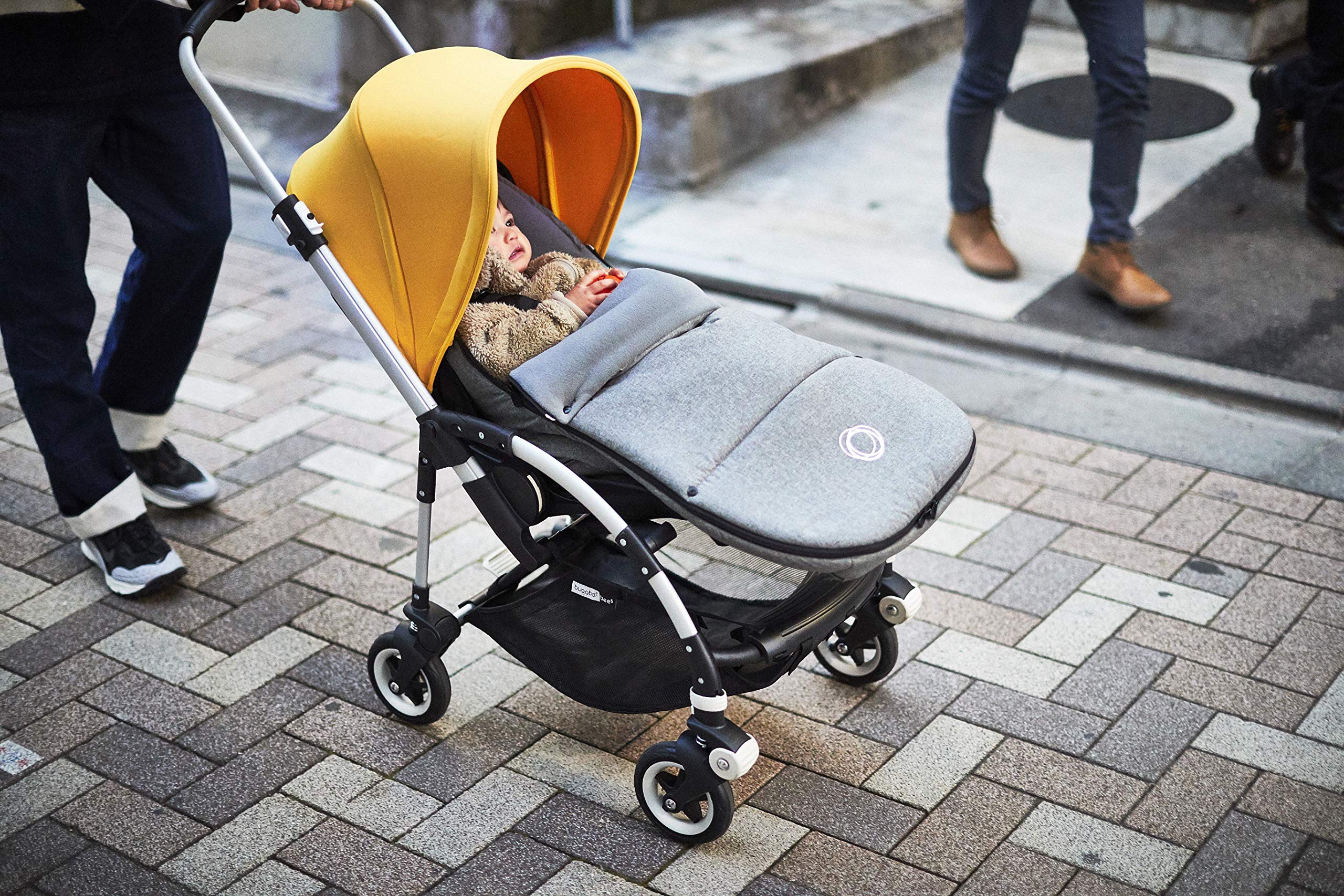 Bugaboo Footmuff, Grey Melange