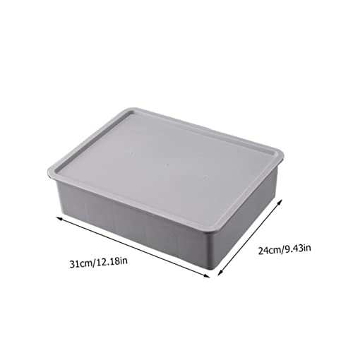 Cabilock Desk Divider 1PC Box storage box with lid cabinet drawer desk drawer storage plastic drawers underwear drawer dividers Socks Storage Organizer storage cubes with lid Bra Organizer
