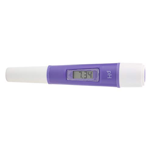 753 Digital PH Meter, PH-037 High Accuracy Pen Type PH Meter, Portable Waterproof Water PH Tester Kit for Drinking Water, Aquariums, Swimming Pools, Hydroponics