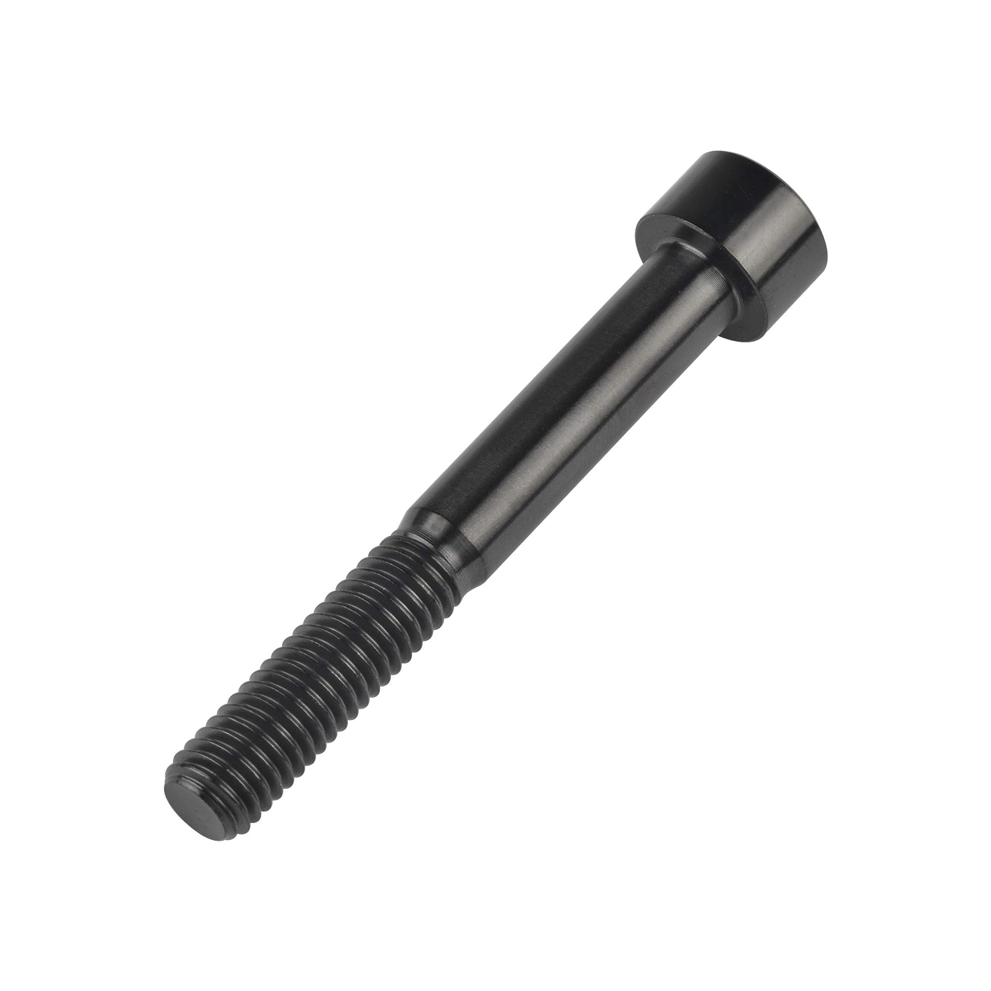 Wanyifa Titanium Ti M8 x15 20 25 30 35 40 45 50 60m 1.25mm Pitch Hex Allen Socket Head Bolt Screws Pack of 4 (Square Head M8x60mm, Black)
