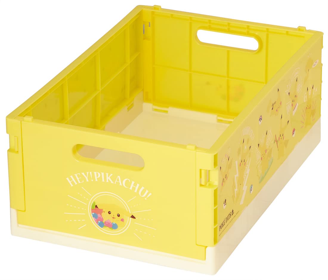 Skater CTO2-A Storage Box, Foldable, Storage Container Box, M, Pokemon, Pokémon