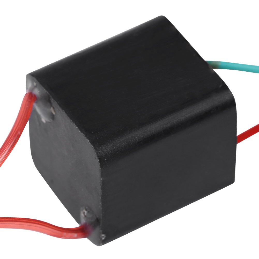 Miniature DC 3.6~6V to 20KV High Voltage Transformer Boost Step up Inverter, Arc Pulse Generator, Power Module, Black
