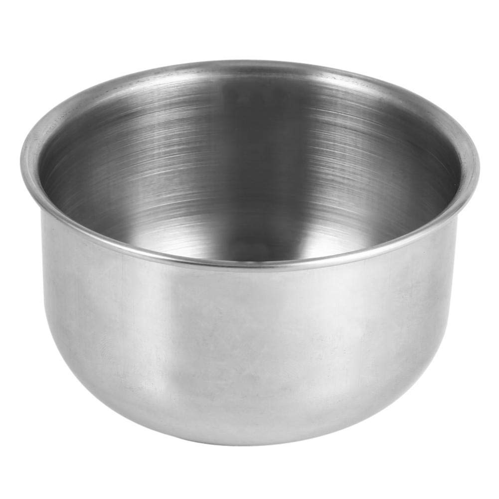 Shaving Bowl Set, New Stainless Steel Metal Shaving Soap Mug Bowl Cup Shaver Razor Cleansing Foam Tool For Man