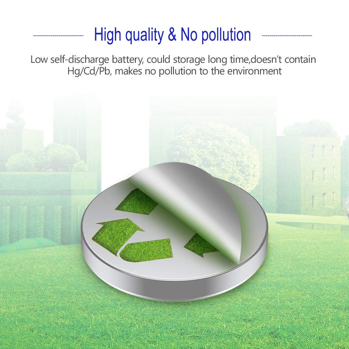 UOGTNON CR2325 3V Lithium Battery (10 - Pack)
