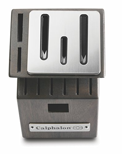 Calphalon 2017943 Stainless Steel 12 Piece Cutlery Block Set, Silver