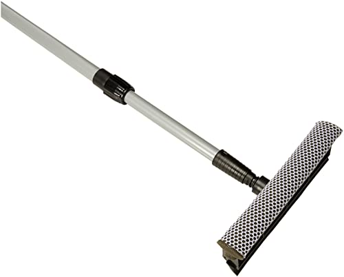 Carrand 9046 8" Squeegee with 36" Steel Extendable Handle, Gray