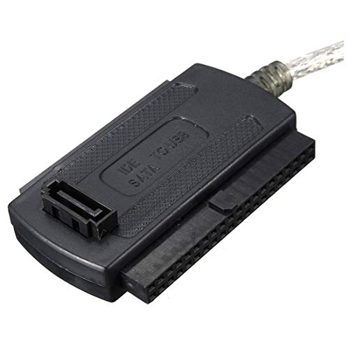 USB 2.0 Male to IDE SATA Adapter Converter Hard Drive Adapter for PC 2.5" 3.5" HDD Hard Drive liuqiangmeiguo (Cable Length : Other)
