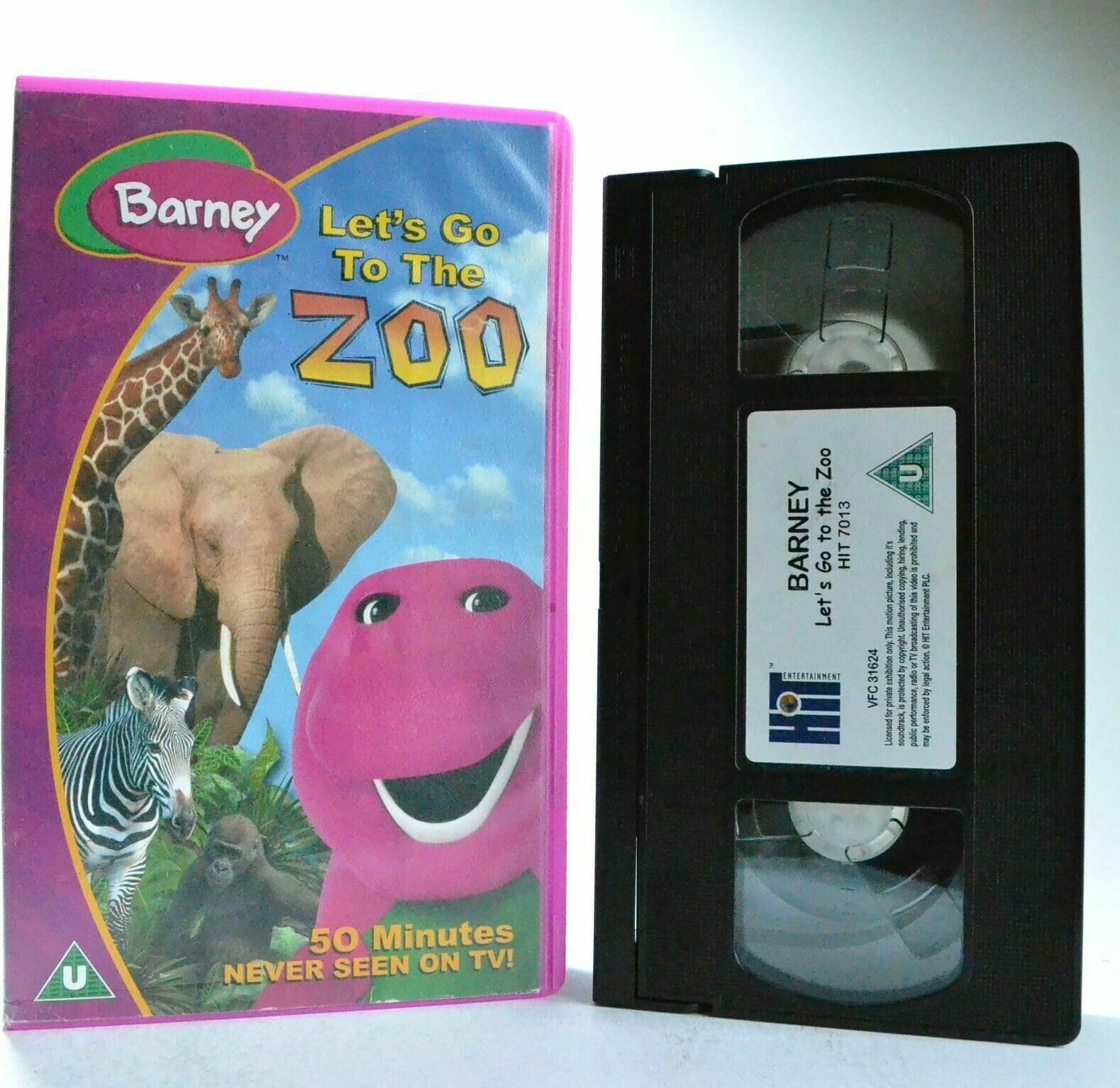 Barney - Let's Go to The Zoo [VHS]