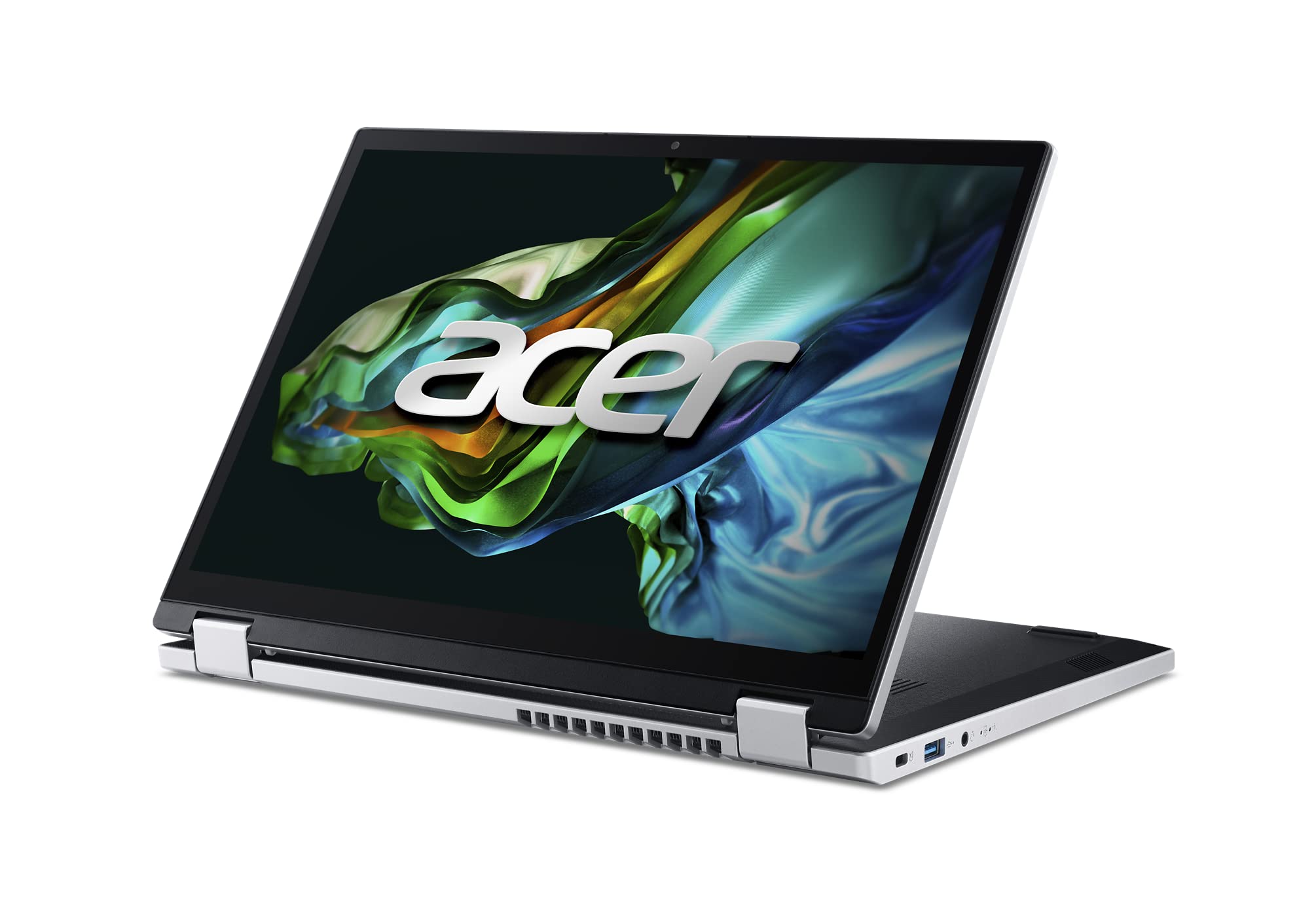 Acer Aspire 3 Spin 14 Convertible Laptop | 14" 1920 x 1200 IPS Touch Display | Intel Core i3-N305 | Intel UHD Graphics | 8GB LPDDR5 | 128GB SSD | Wi-Fi 6 | Windows 11 Home in S mode | A3SP14-31PT-37NV