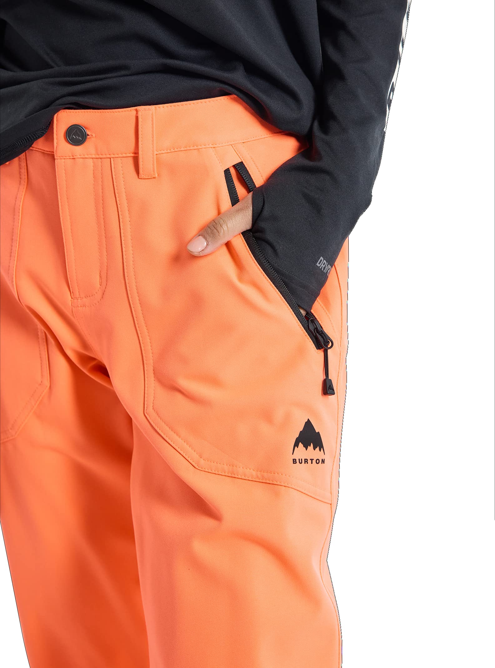 Burton Women's Vida 2L Pants, Tetra Orange, Medium