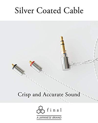 Final E5000 High Resolution Sound Isolating In-Ear Headphones Earphones