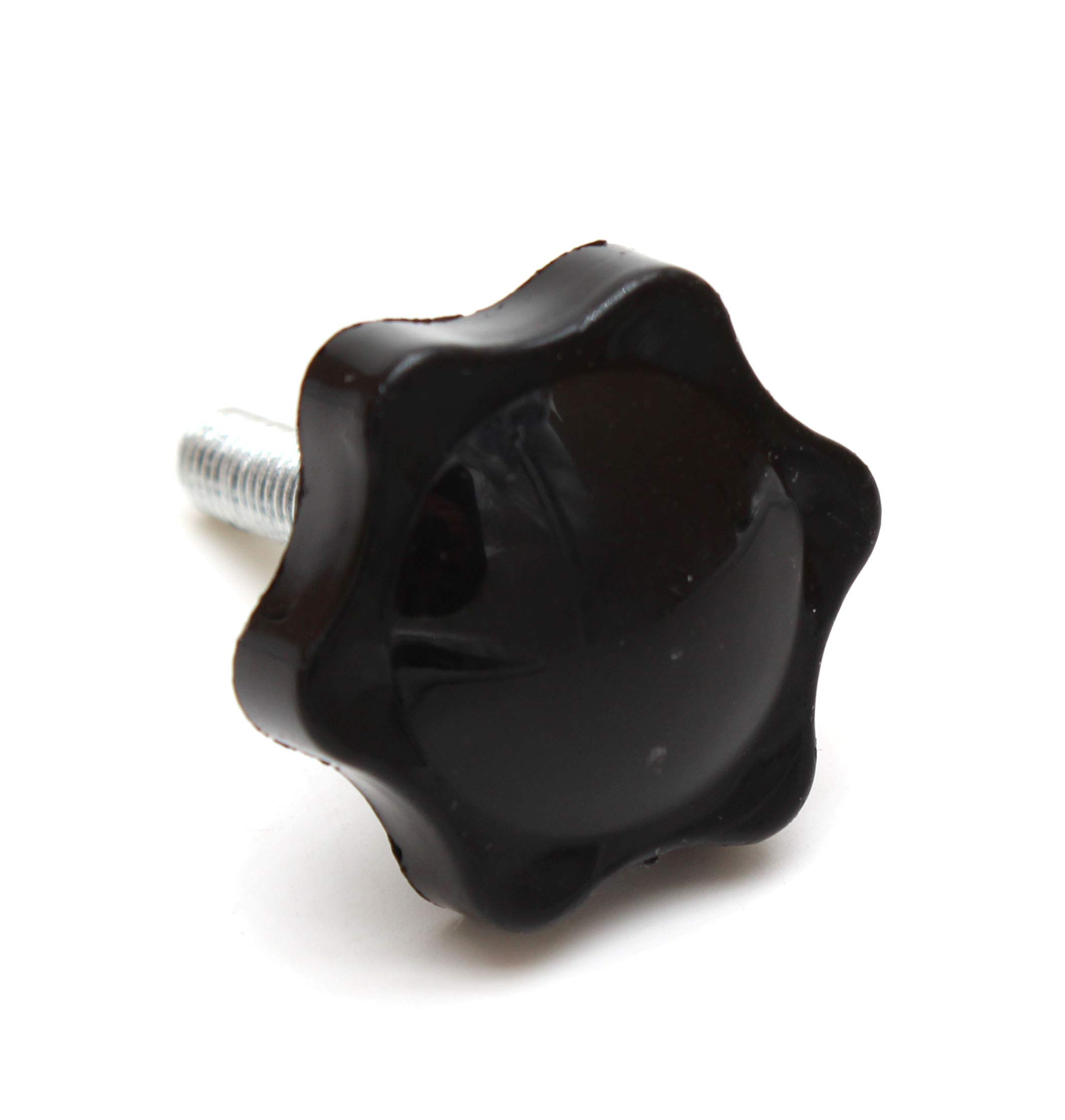 Smartsails 6 Pieces of Plum Shape M6x30mm Large Rubber Head Adjustment Bolt Knob Handle Screw Fan Accessories Hand Screw Screw Electrical Accessories Screw