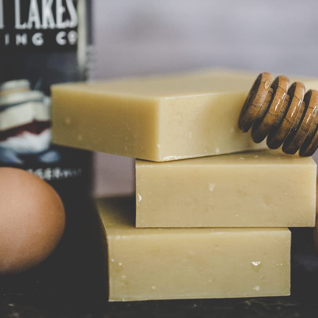 Chagrin Valley Soap & Salve Organic Natural Shampoo Bar - Honey Beer & Egg (1 Bar)