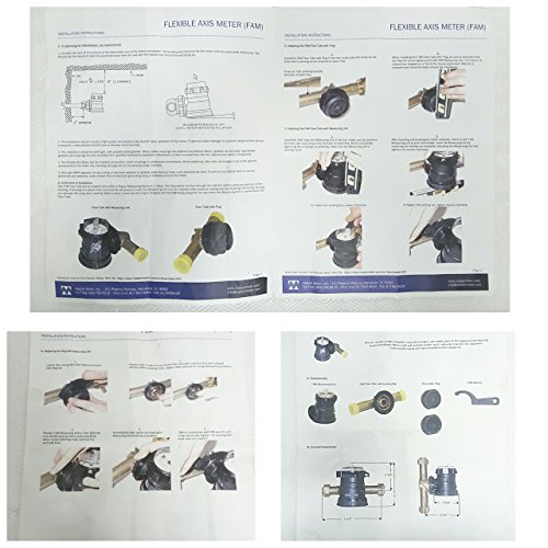 3/4" Master Meter FAM-34 Polymer Cold Water Meter USG Gallons Pulse Output