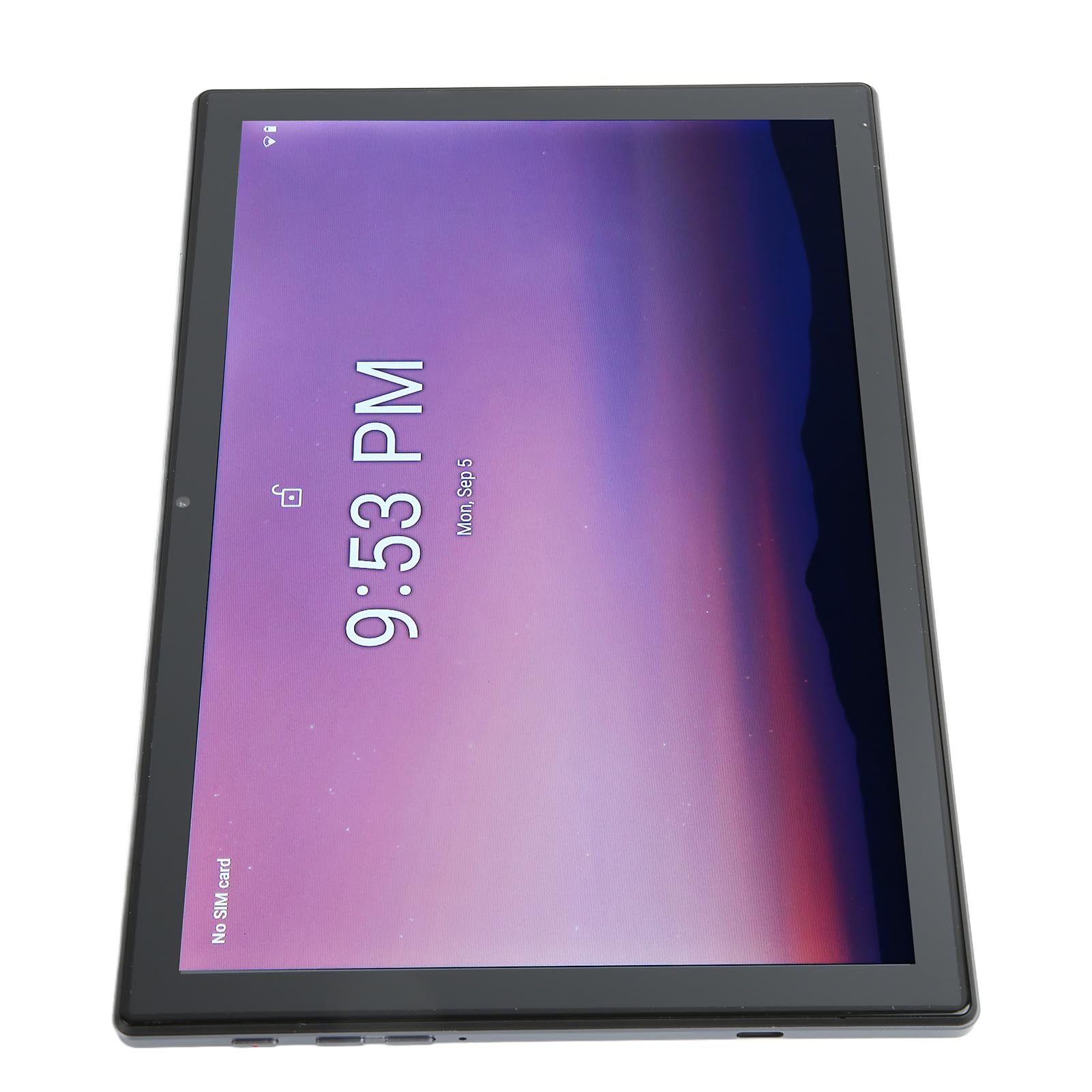 4G LTE Tablet, 100‑240V 10.1 Inch Tablet Dual SIM Dual Standby 4GB 64GB Dark Gray for Study (US Plug)