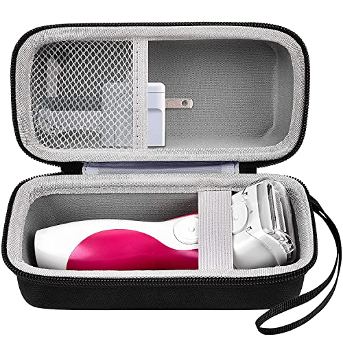 GWCASE Case Compatible with Panasonic ES2207P/ ES2291D Electric Shaver for Women Cordless 3 Blade Razor Pop-Up Trimmer Close Curves. Ladies Shave Razors Holder Fits for Shaver Charger (Only Box)