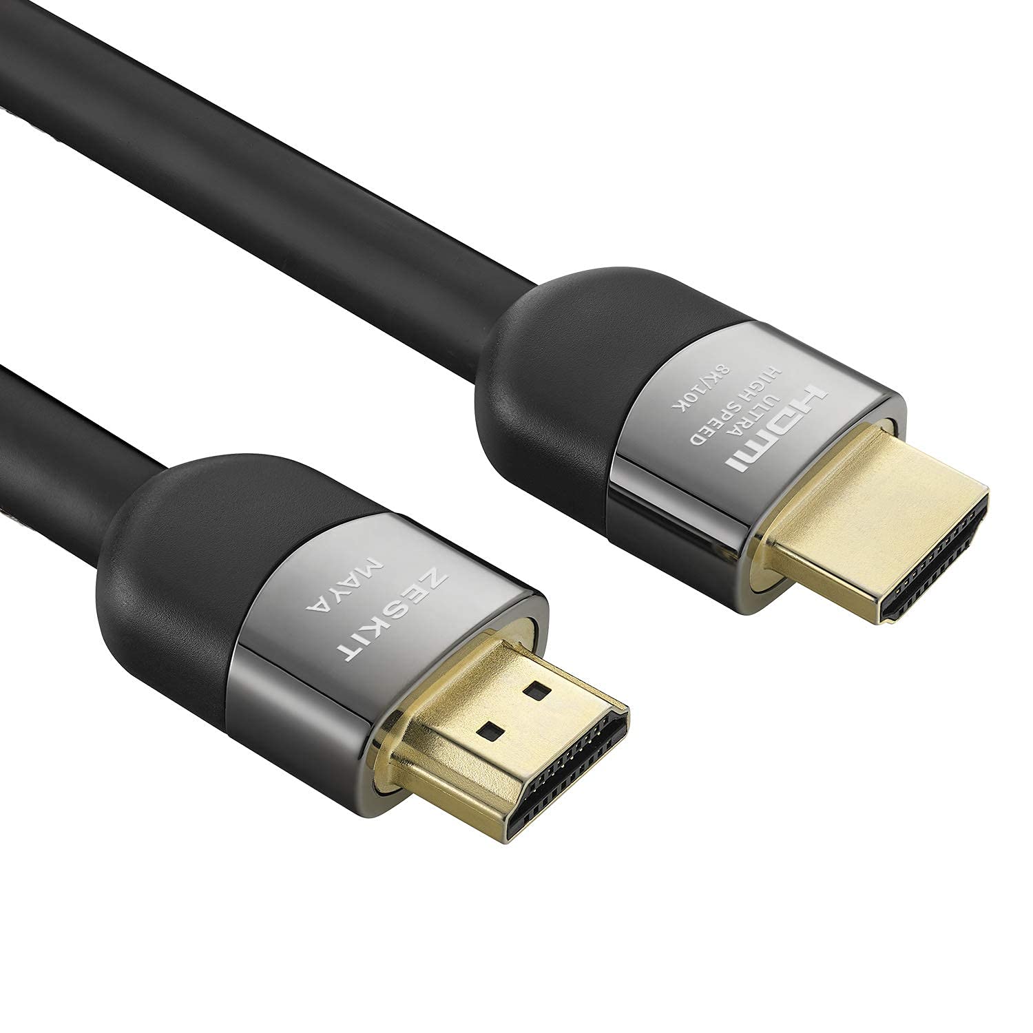 Zeskit Certified 2.1 8K HDMI Cable 48Gbps 4K120Hz Compatible with Soundbar eARC HDR10 VRR Dolby Vision Atmos HDCP 2.2 2.3 PS5 Xbox Series X Apple TV Roku (Ultra High Speed, Maya CL3 In Wall Long 15ft)