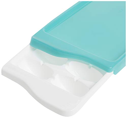 OXO Tot 2-Piece Baby Food Freezer Tray With Protective Cover, Teal
