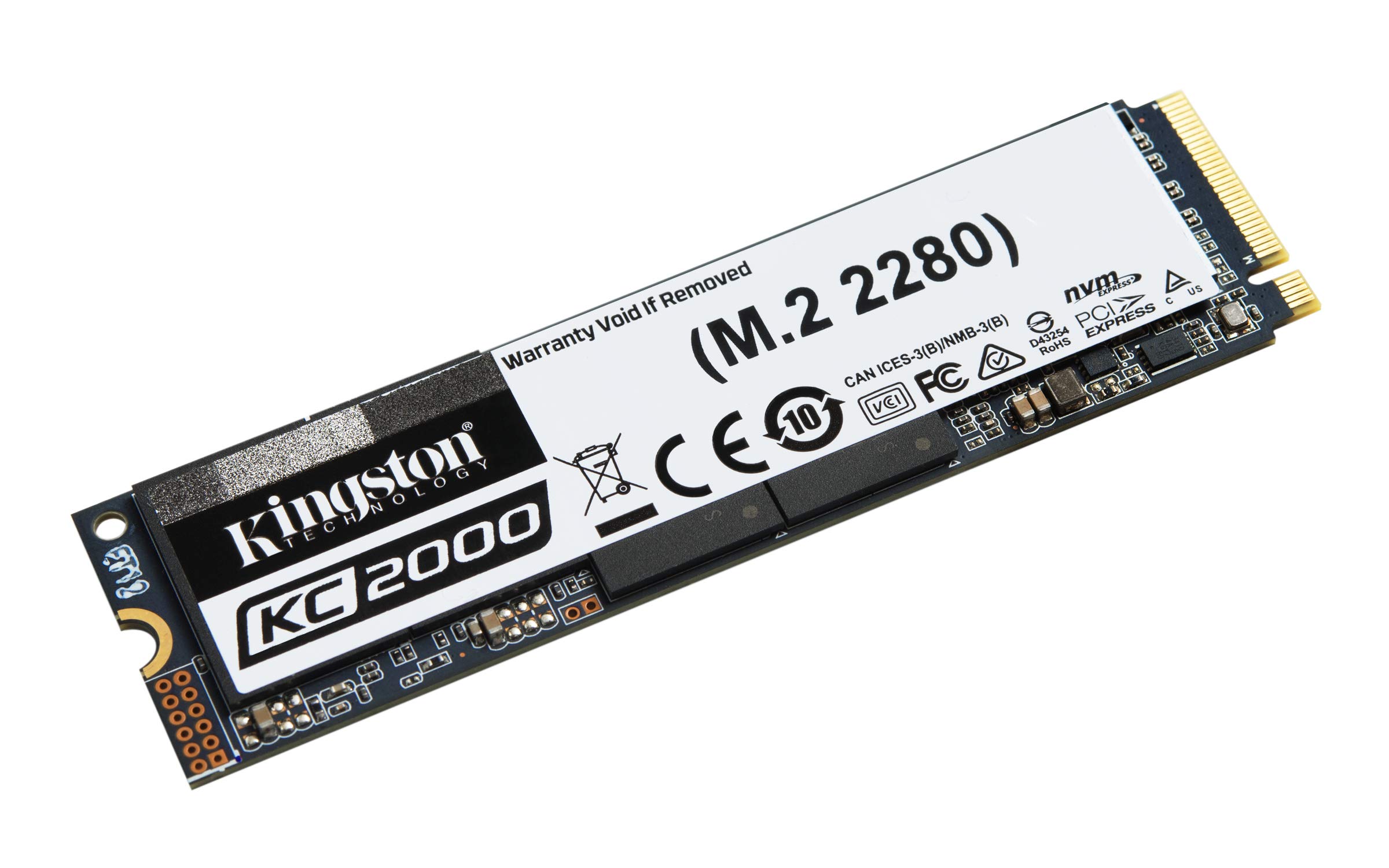 Kingston 1000GB KC2000 Nvme PCIe SSD