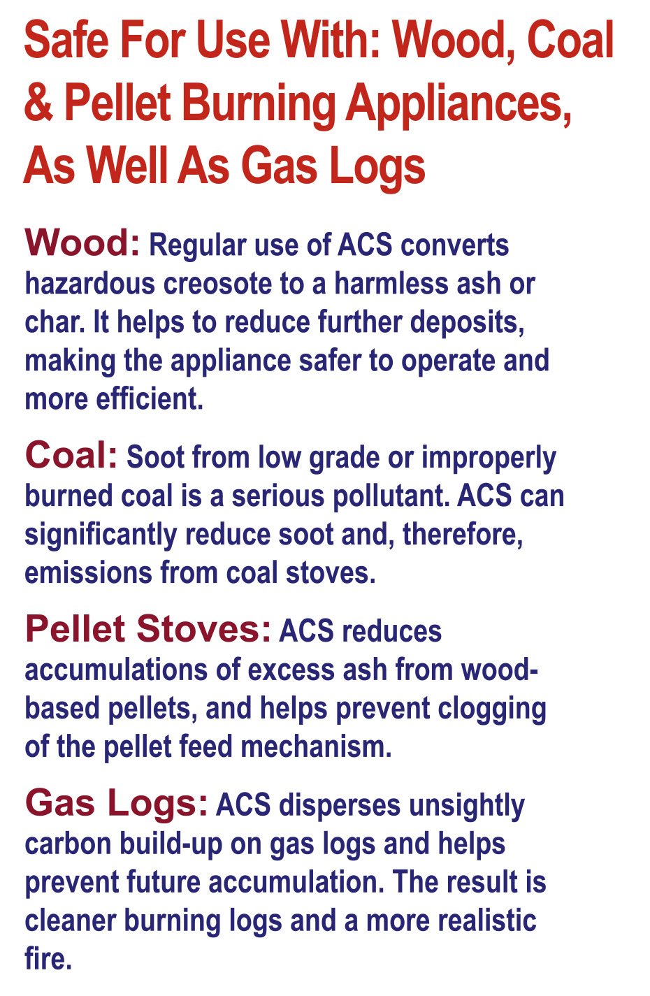 ACS Anti-Creo-Soot Liquid (32 oz.)