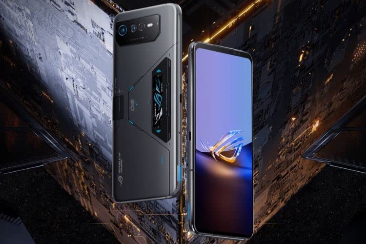 ASUS ROG Phone 6D Ultimate 5G AI2203 Dual 512GB 16GB RAM Factory Unlocked (GSM Only | No CDMA - not Compatible with Verizon/Sprint) Aeroactive Cooler 6 Included - Space Gray