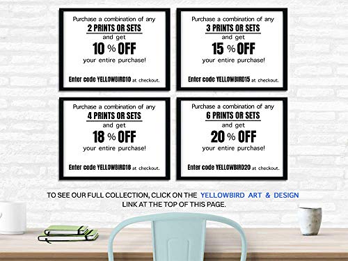 Religious Christian Wall Art Decor - Inspirational Faith, Hope, Love Bible Verse Wall Art - Scripture Wall Decor Signs - Home Decorations for Kitchen, Living or Dining Room, Bedroom - Unique Gift