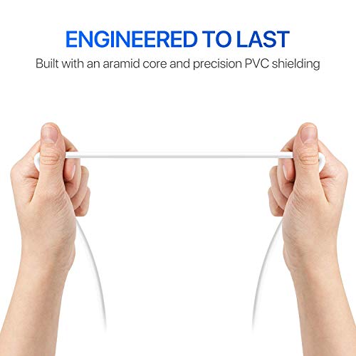 iPhone Charger AUNC 3PACK 6Feet Long Lightning to USB Charging Cable Fast Connector Data Sync Transfer Cord Compatible with iPhone 11 / Xs Max/X/8/7/Plus/6S/6/SE/5S iPadā¦