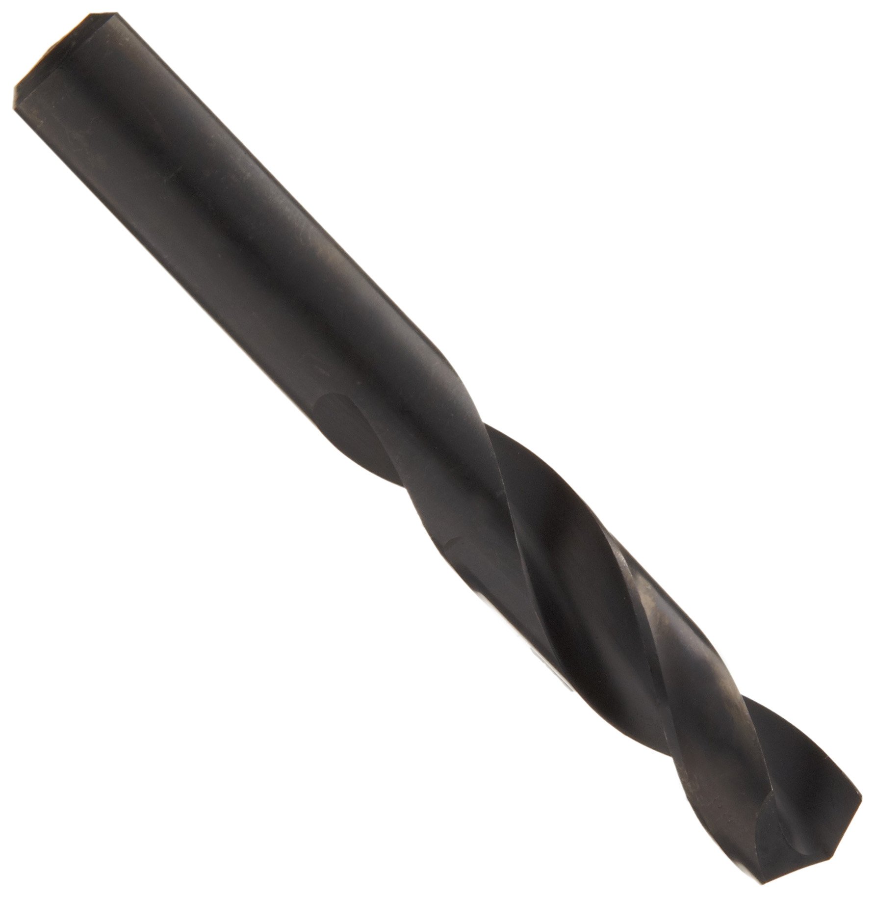 Chicago Latrobe 159 Series High-Speed Steel Short Length Drill Bit Set In Metal Case, Black Oxide Finish, 135 Degree Split Point, Inch, 15-piece, 1/16" - 1/2" in 1/32" increments