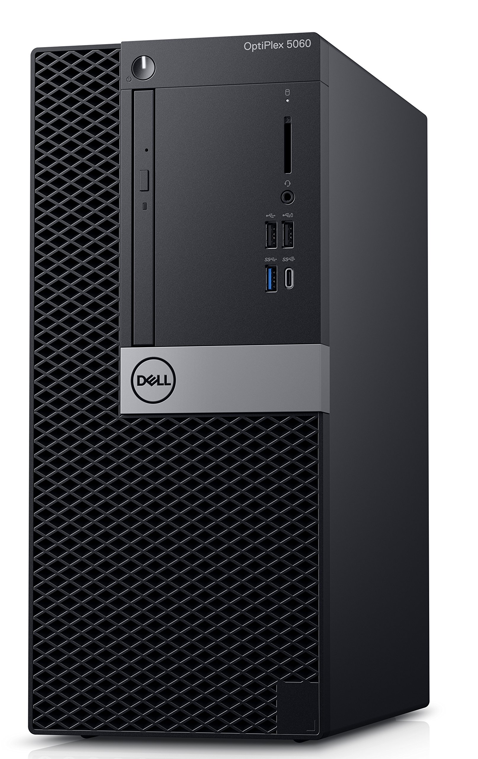 Dell OP5060MTKTFMX OptiPlex 5060 KTFMX Mini-Tower with Intel Core i5-8500 3 GHz Hexa-core, 8GB RAM, 500GB HDD, Windows Pro 64-bit