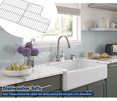 ๐ฎ๐ฌ๐ฎ๐ฏ ๐๐ฅ๐๐ง๐๐๐๐ K-6639-ST Sink Rack Replacement for Kohler Whitehaven Bottom Basin Rack 6639-ST, K-6488 and K-6489 Stainless Steel Sink Protector Accessories