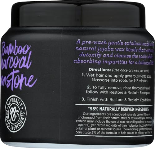 Not Your Mother's Activated Bamboo Charcoal & Purple Moonstone Scalp Scrub, 10 Oz