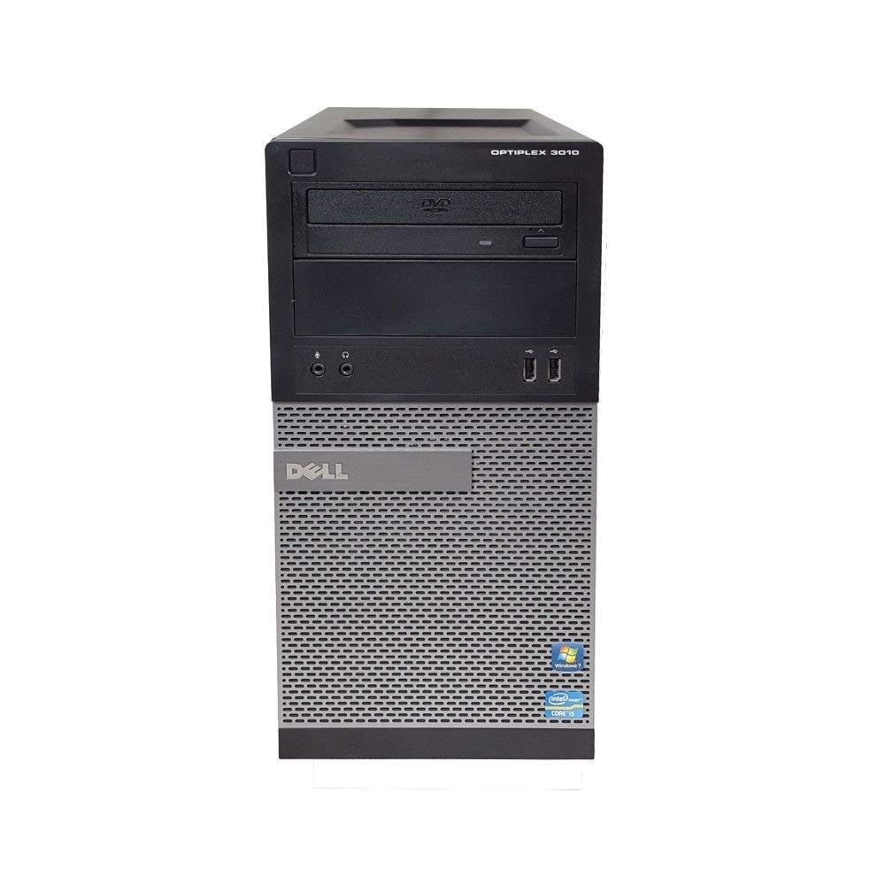 Dell OptiPlex 3010 MT Desktop PC - Intel Core i3-3210 3.2GHz, 8GB, 500GB HDD, DVDRW, Windows 10 Professional (Renewed)