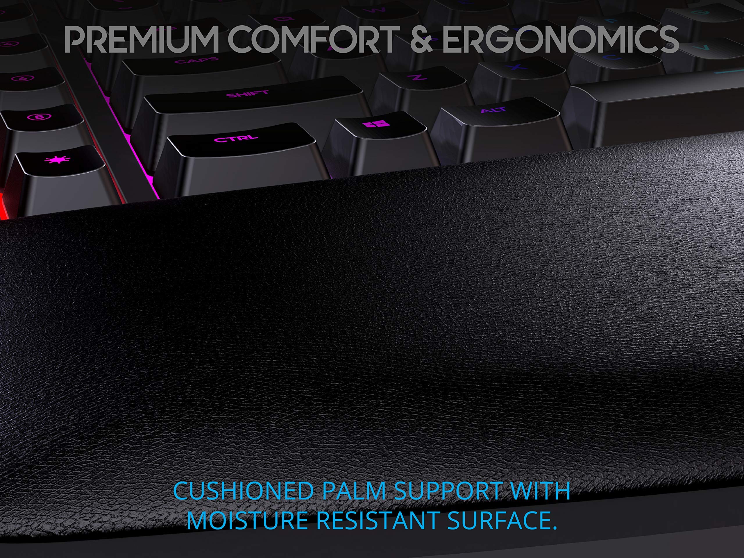 KINESIS Gaming Freestyle Edge RGB Split Mechanical Keyboard (MX Brown) (Renewed)