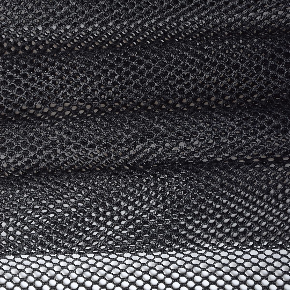 40x59 INCH Black Mesh Fabric, Nylon Netting Fabric for Sewing, Backpack Pocket, Mesh Bag, Netting Clothes