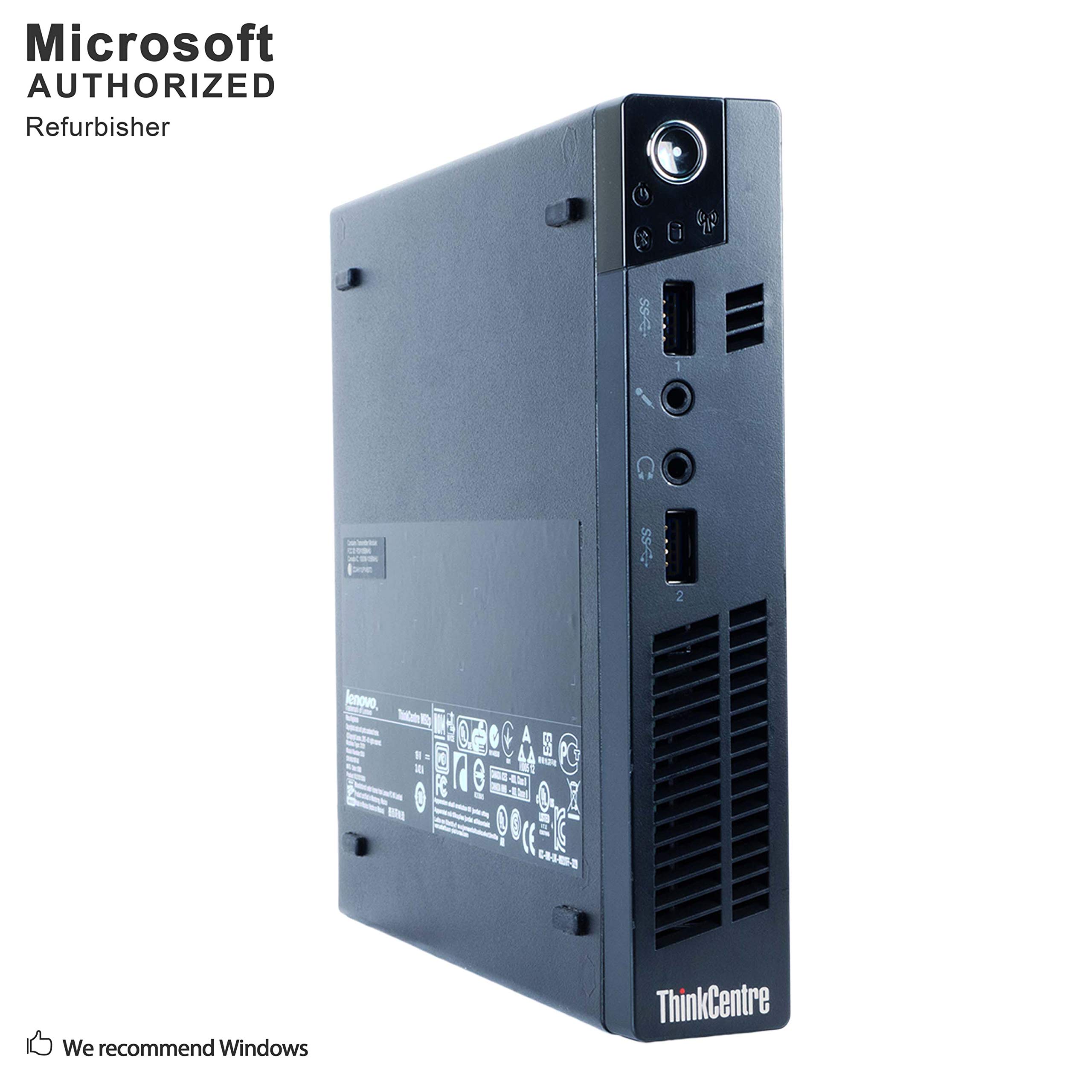 Lenovo THINKCENTRE M72e Tiny Business Desktop PC, Intel Core I3 3220t 2.8GHz, 8G DDR3, 500G, WiFi, VGA, DP, Win 10 (Renewed)
