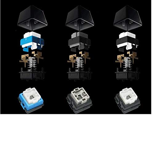 Pack of 5 Romer-G Mechanical Keyboard Switches Compatible for Logitech G310 G512 G513 K840 G810 G910 G413 Pro Keyboards (Romer-G Tactile Black)