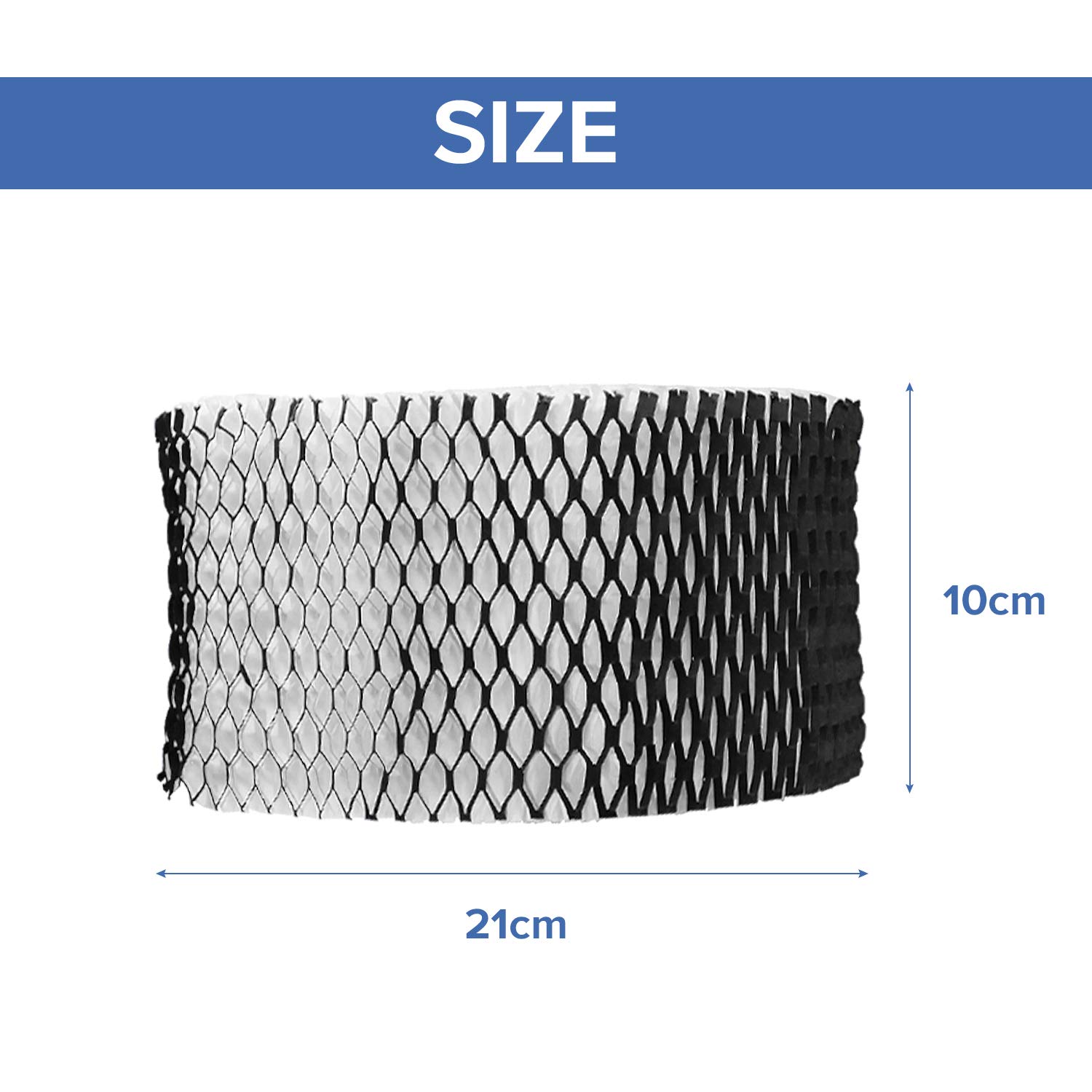 THVGUL cherliyy 4 Pack HWF62 Humidifier Filters Compatible with Holmes & Sunbeam Humidifier Filter A, Replacement Parts HWF62, HWF62CS, HWF62D, SF212, SCM1100, SCM1701, SCM1702, SCM1762, SCM2409