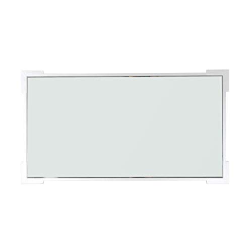 Christopher Knight Home Solanna Mirror Finished Faux Wood Coffee Table, Clear / Mirror White, 23 in x 42.15 in x 18.25 in