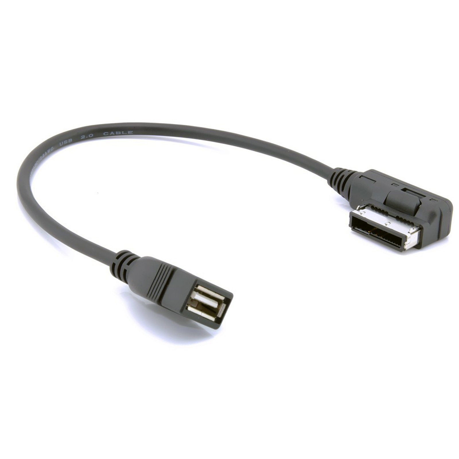 chenyang AMI to USB Cable Media in AMI MDI USB AUX Flash Drive Adapter Cable for Car VW Audi 2014 A4 A6 Q5 Q7