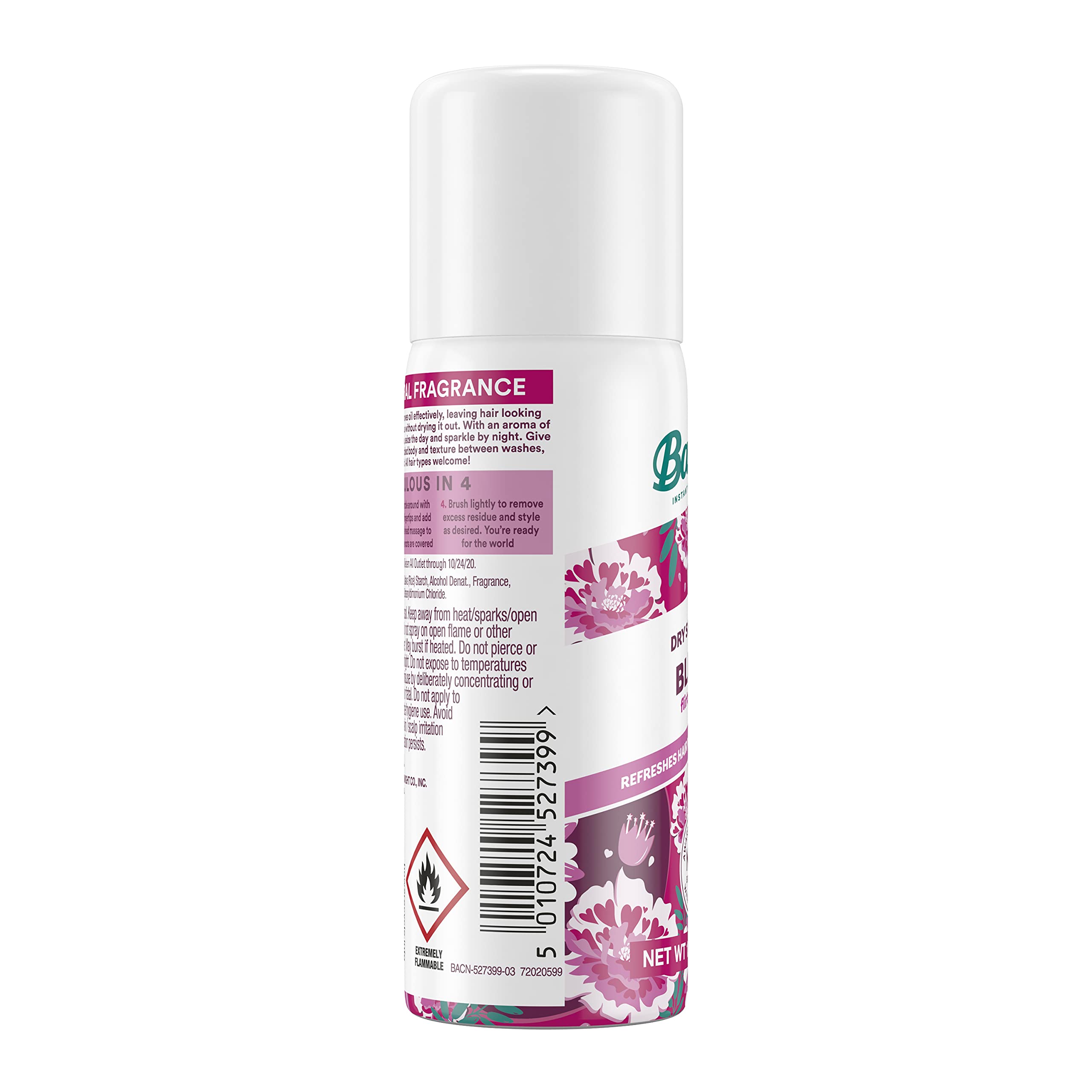 Batiste Dry Shampoo - Floral & Fruity Blush 1.6oz (PACK OF 3)