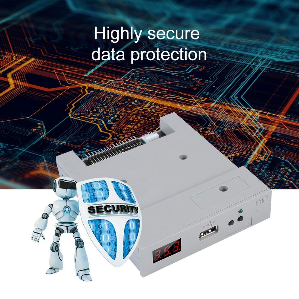 Yanmis 1.44MB Floppy Drive Emulator, 3.5Inch Floppy USB Emulator, SFR1M44-U100 for Industrial Control Device