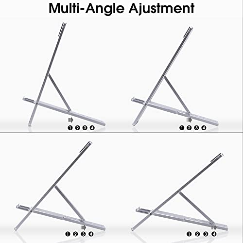 Arae Cell Phone Stand, Adjustable iPhone Stand for Desk, Aluminum Foldable Office Phone Holder Cradle Dock Compatible with iPhone 13 12 11 Pro Max Xs Xr 8 7 6 Plus, Samsung Galaxy Smartphones(4-8")